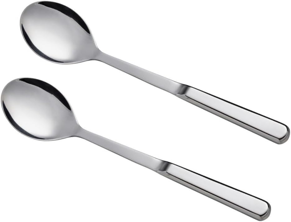 Soro Essentials – Set of 2- Stainless Steel Buffet Solid Serving Spoon ...