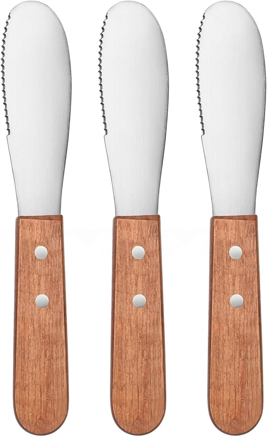 Soro Essentials- Set of 3 Stainless Steel 3-1/2" Blade Sandwich ...