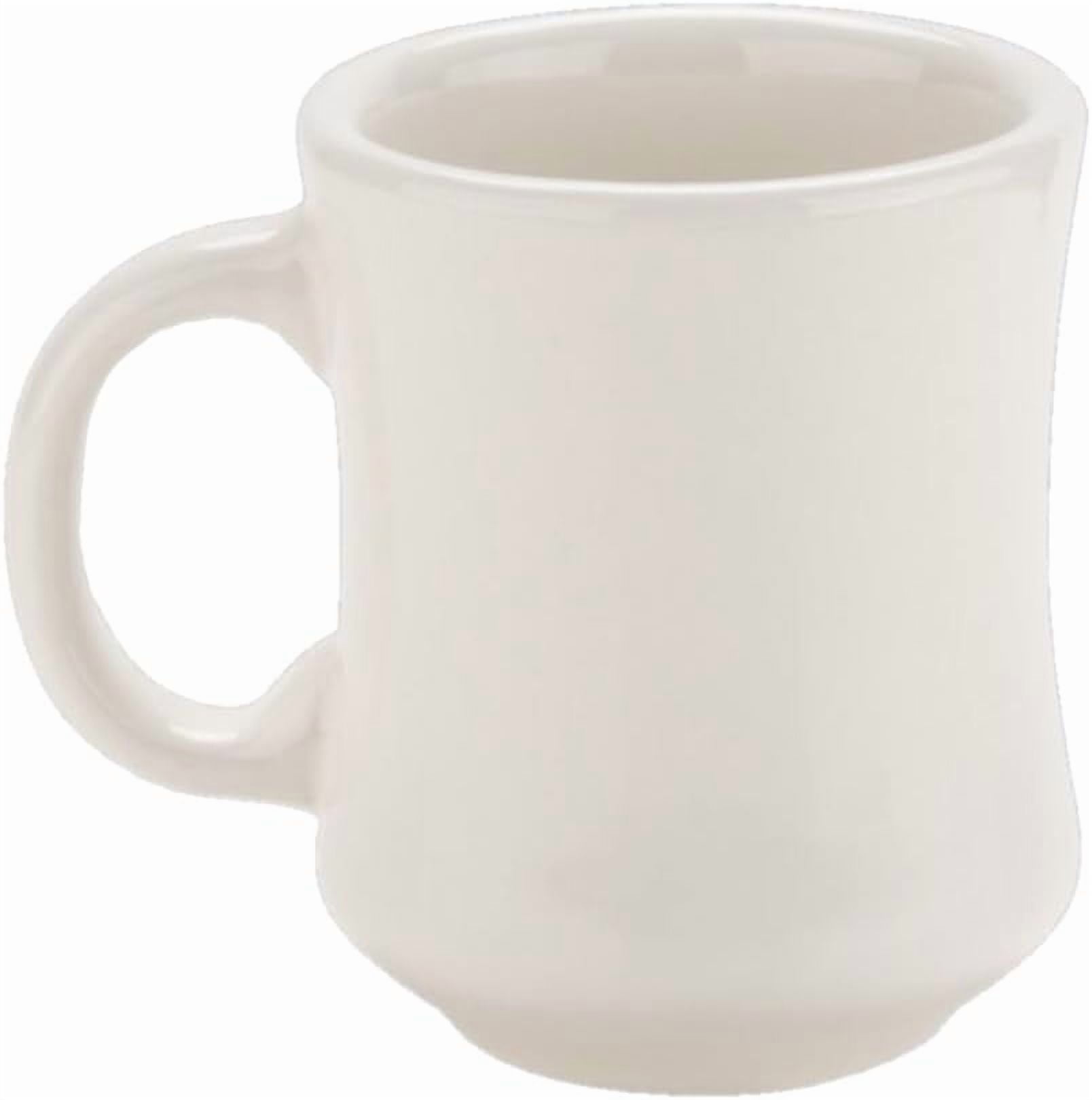 Soro Essentials- Set of 36 Ceramic 8 oz. Princess Mugs with Footed Base ...