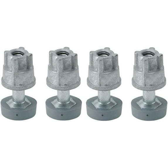Soro Essentials- Set of 4 Stainless Steel Foot and 3/8"-16 Threaded ...