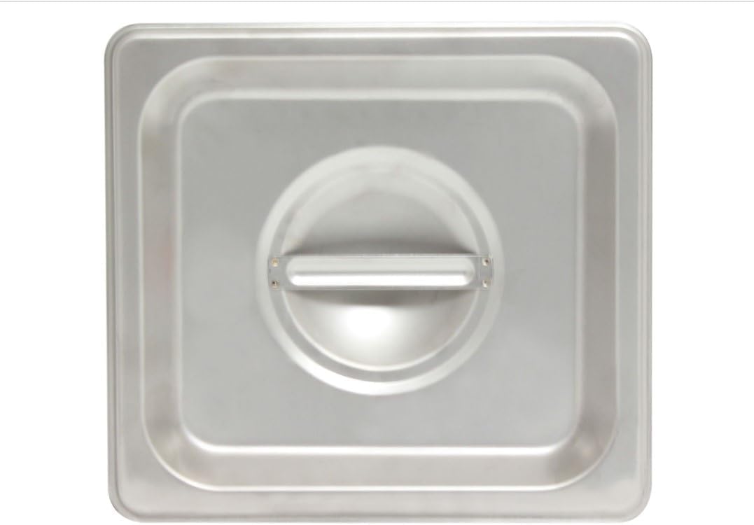 Soro Essentials- Sixth Size Stainless Steel Solid Steam Table Pan Cover ...