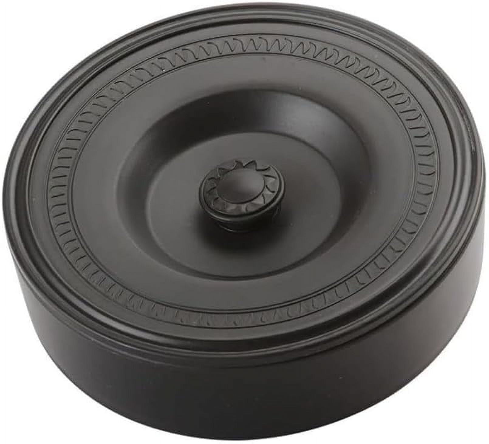 Soro Essentials- Tortilla Basket Black Color- Tortilla Warmer with Lid ...