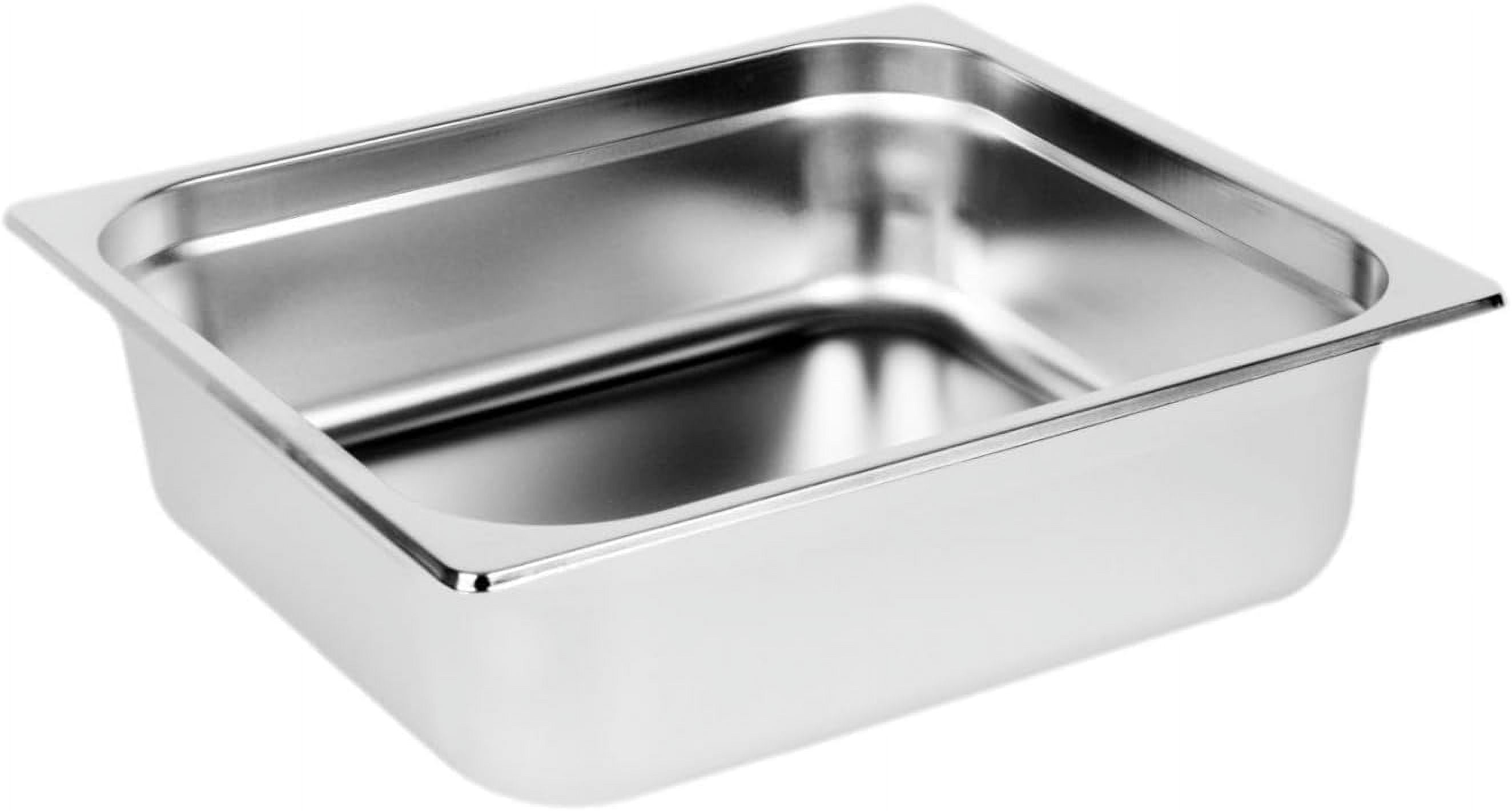 Soro Essentials- Two-Third Size 4" Deep Stainless Steel Anti-Jamming ...