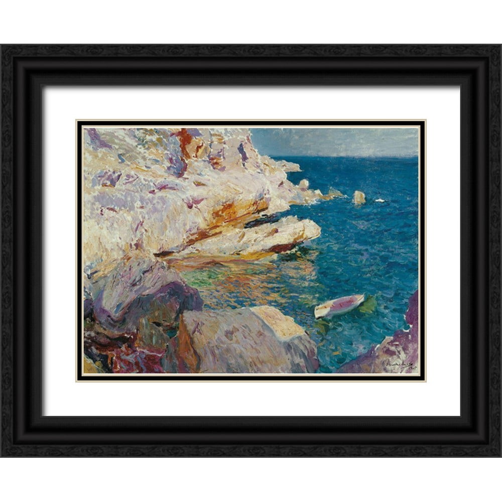 Sorolla, Joaquin 18x14 Black Ornate Wood Framed with Double Matting ...