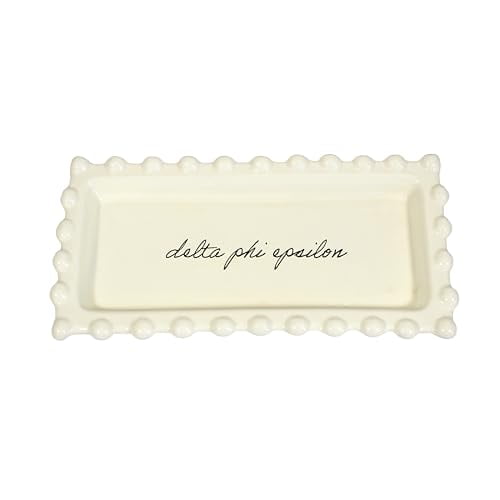 Sorority Shop Delta Phi Epsilon Jewelry Dish - Rectangular Gloss Finish ...