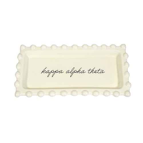 Sorority Shop Kappa Alpha Theta Jewelry Dish - Rectangular Gloss Finish ...