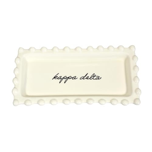 Sorority Shop Kappa Delta Jewelry Dish - Rectangular Gloss Finish ...
