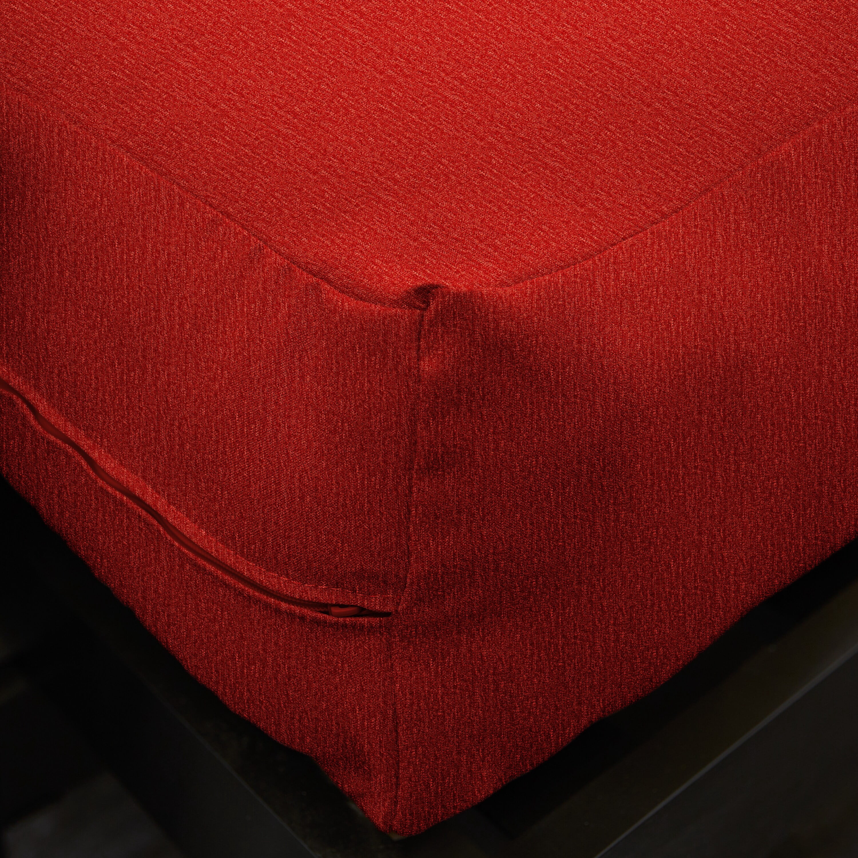 Sorra Home Full Textured 8-inch Futon Mattress (Mattress Only) Brick ...