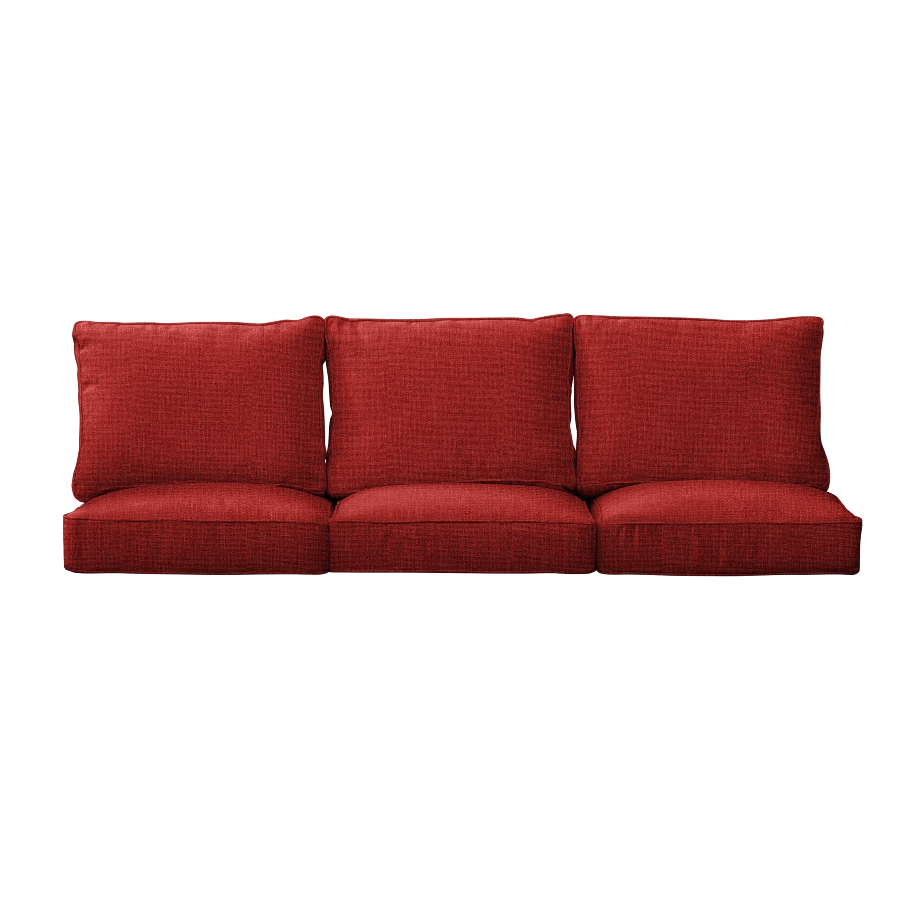 Sorra Home Indoor Outdoor Deep Seating Sofa Cushion Set 23 X 25 X 5