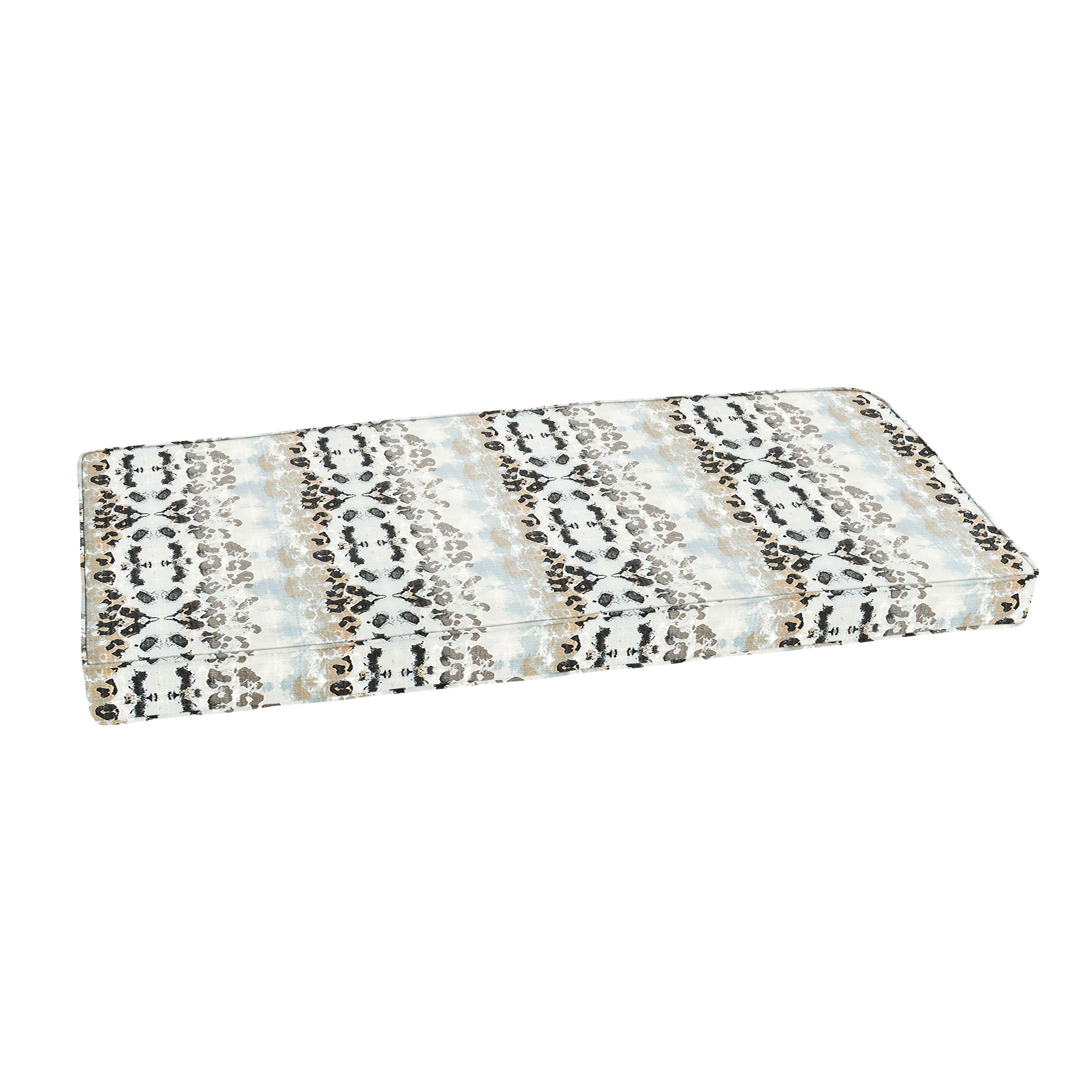 Sorra Home Ombre Animal Indoor/Outdoor Corded Bench Cushion 43 in x 18 ...