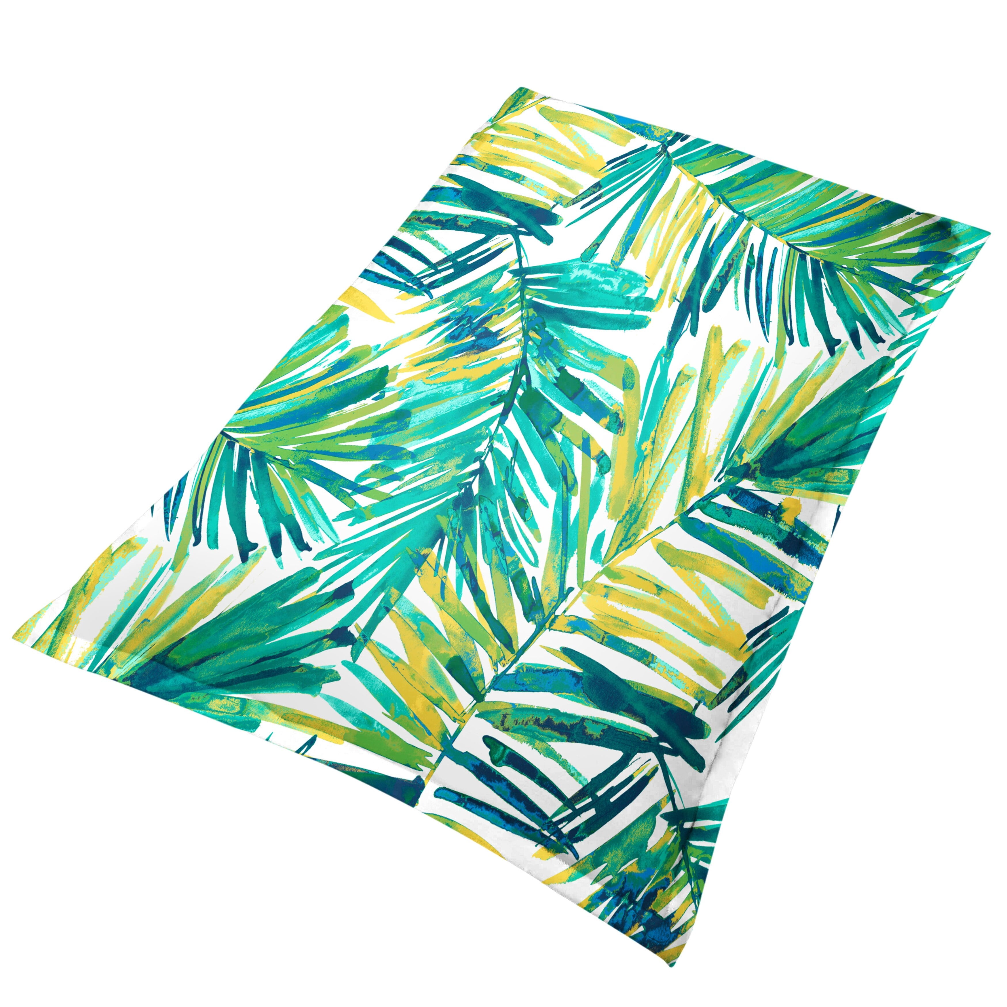 Sorra Home Outdoor Pool Float 64 in x 42 in x 7 in - Coastal Palm ...