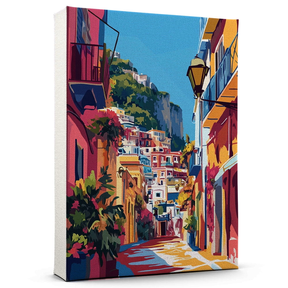 Sorrento Travel Canvass, Italy Canvass Wall Art, Sorrento Canvas Decor ...