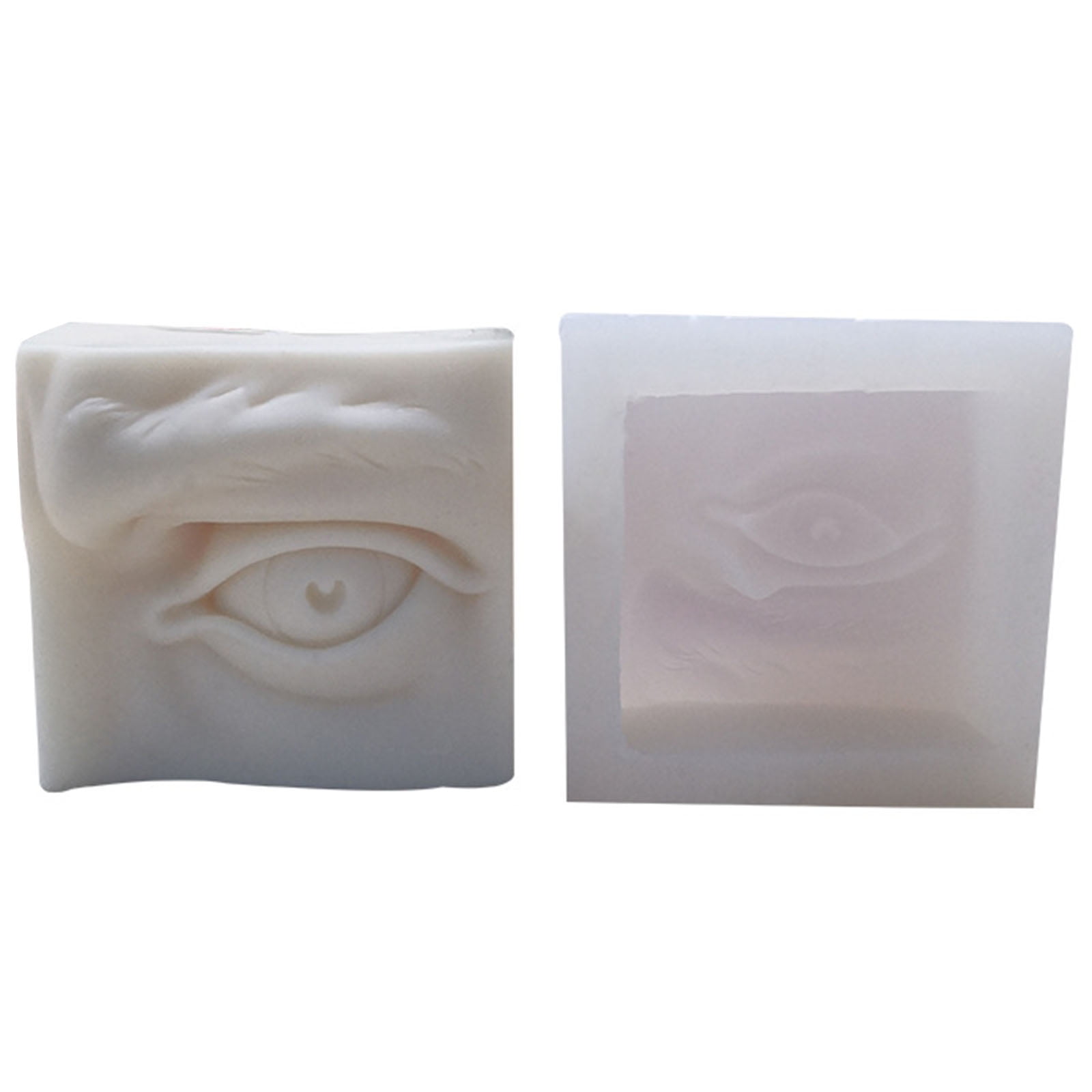 Sorrowso 3D Human Ear Mouth Eye Nose Mold Silicone Candle Making Mould ...