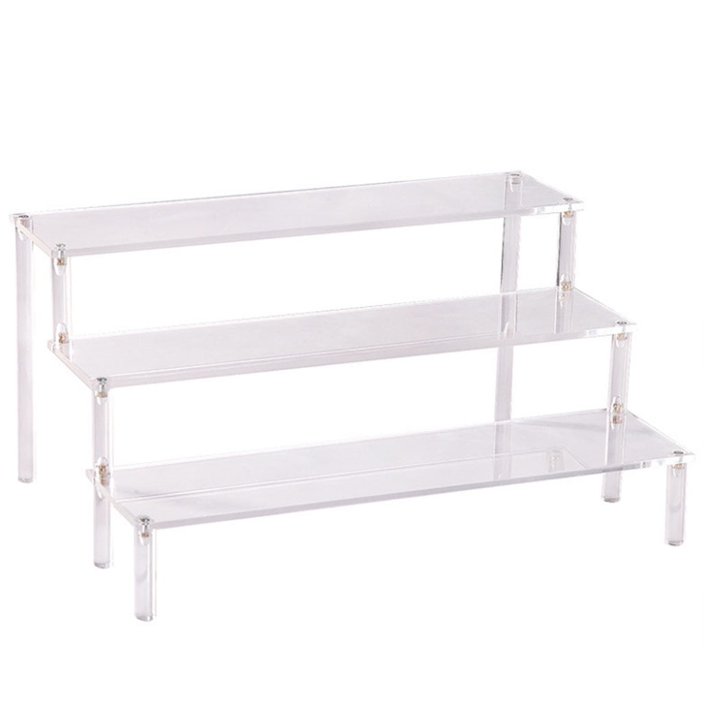 Sorrowso Acrylic Display Stand 3 Tier Riser Display Shelf Showcase for ...