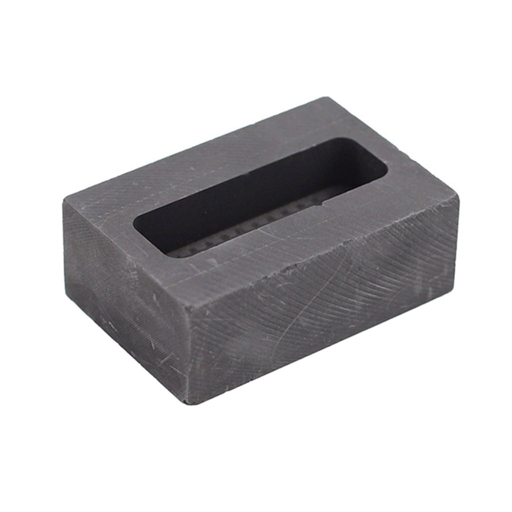Sorrowso Graphite Ingot Mold Crucible Mould for Metal Melting Casting ...