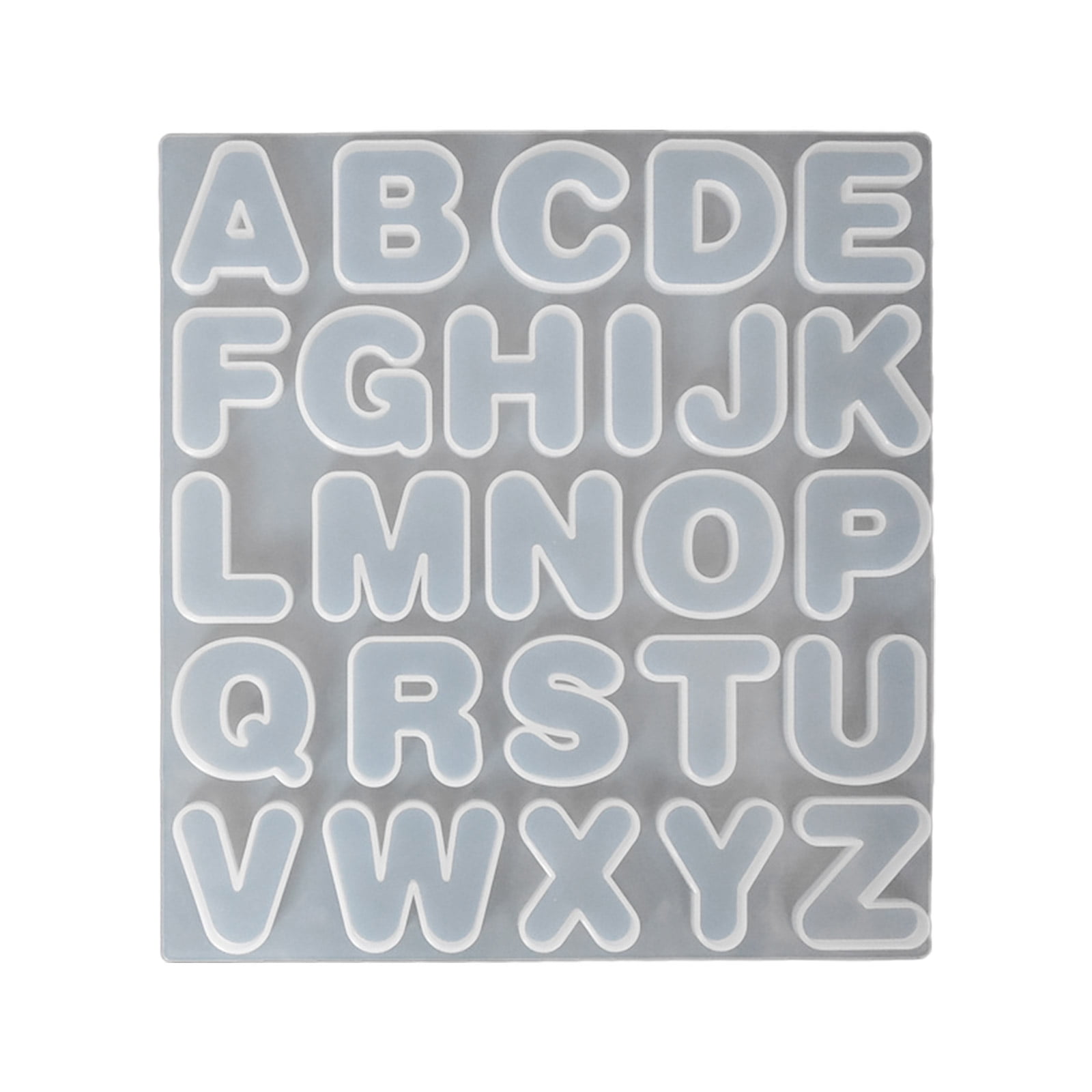 Sorrowso Silicone Alphabet Ice Cube Tray Chocolate Letters Moulds ...