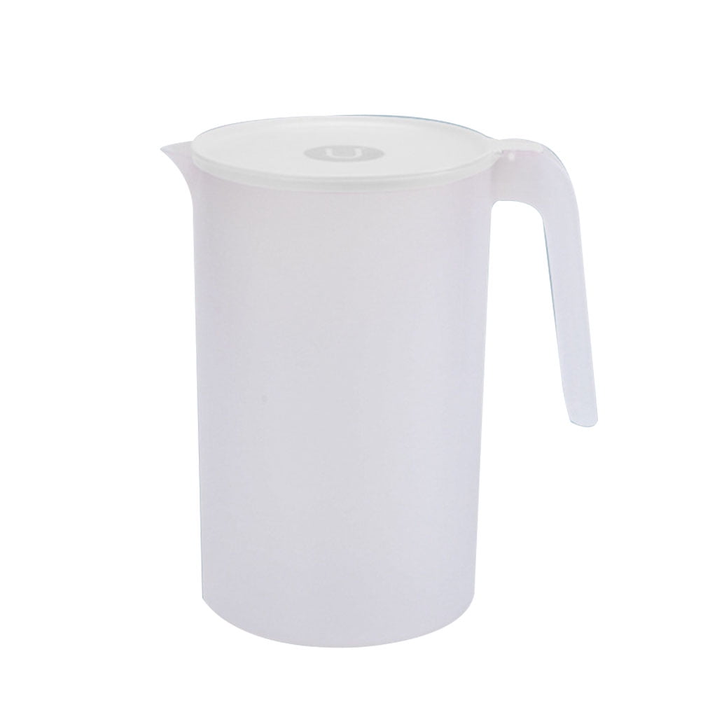 Sorrowso Water Pitcher Plastic Juice Pitcher With Lid - Dishwasher Safe ...