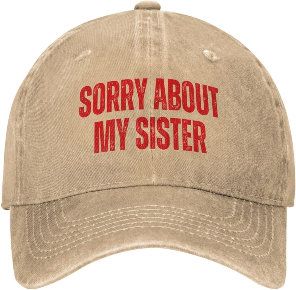 Sorry About My Sister Hat Sorry for My Sister Hat for Men Women Funny ...