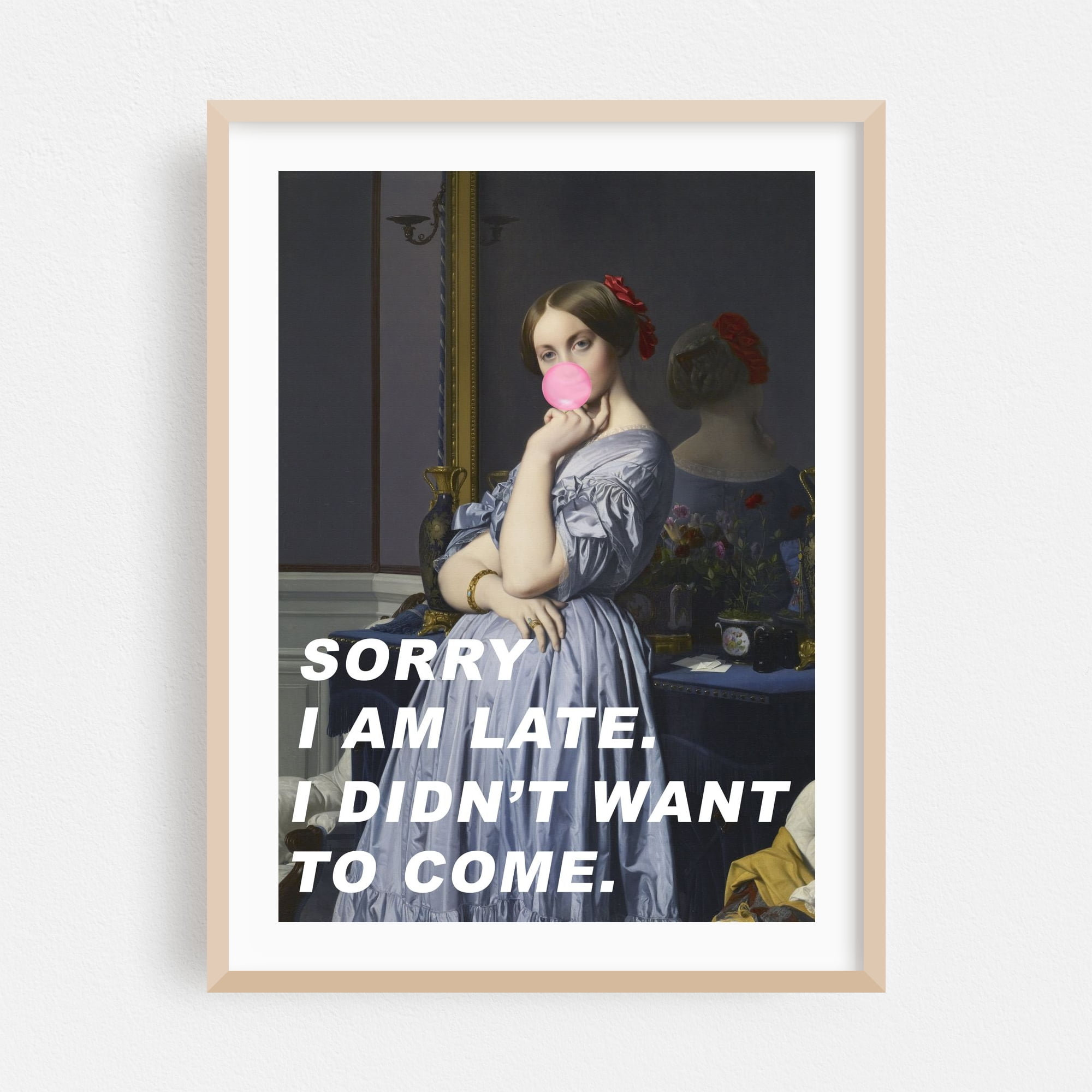 Sorry I Am Late. I Didnt Want To Come. - Photography Quote Humor Pop ...