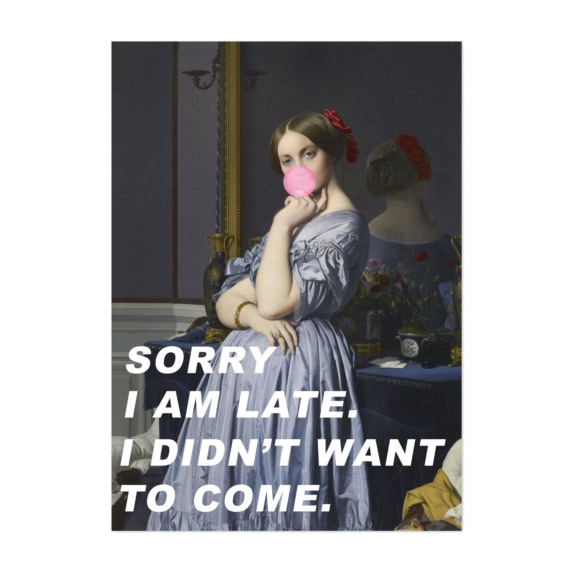 Sorry I Am Late. I Didnt Want To Come. - Photography Quote Humor Pop ...