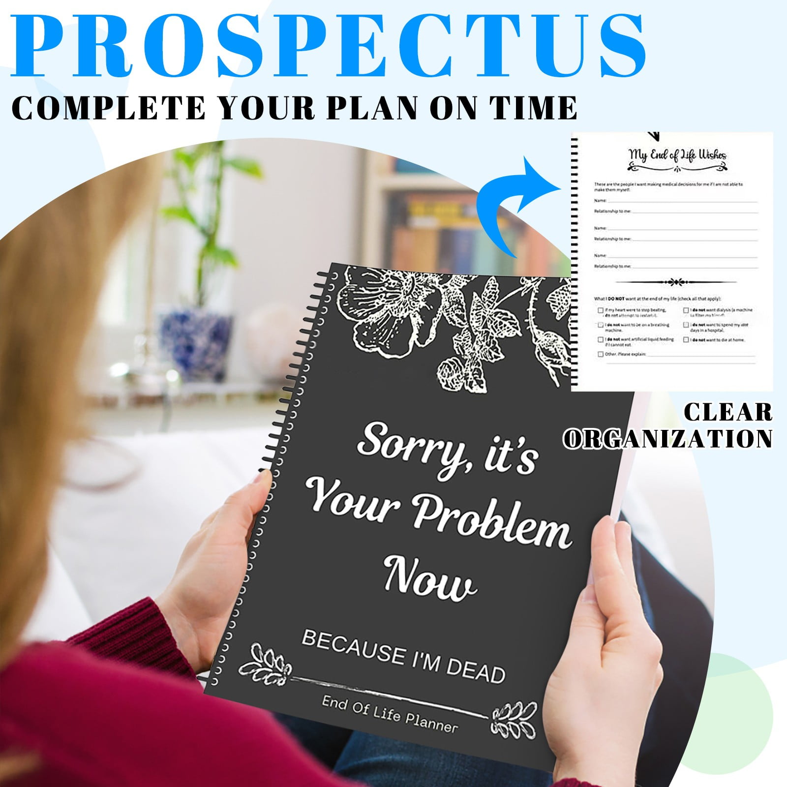 Sorry, It’s Your Problem Now End Of Life Plan New Book 2025Clearance ...