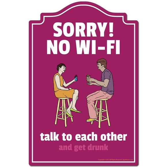 Funny Wifi Sign