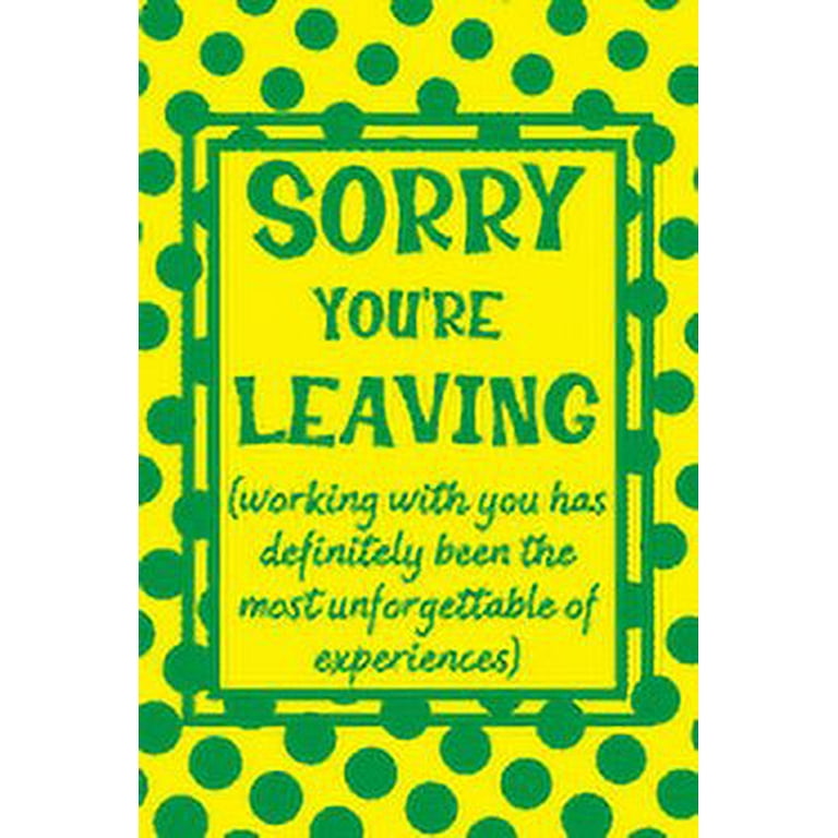 Funny Goodbye Boss Quotes Leaving Card Funny Boss Leaving Card