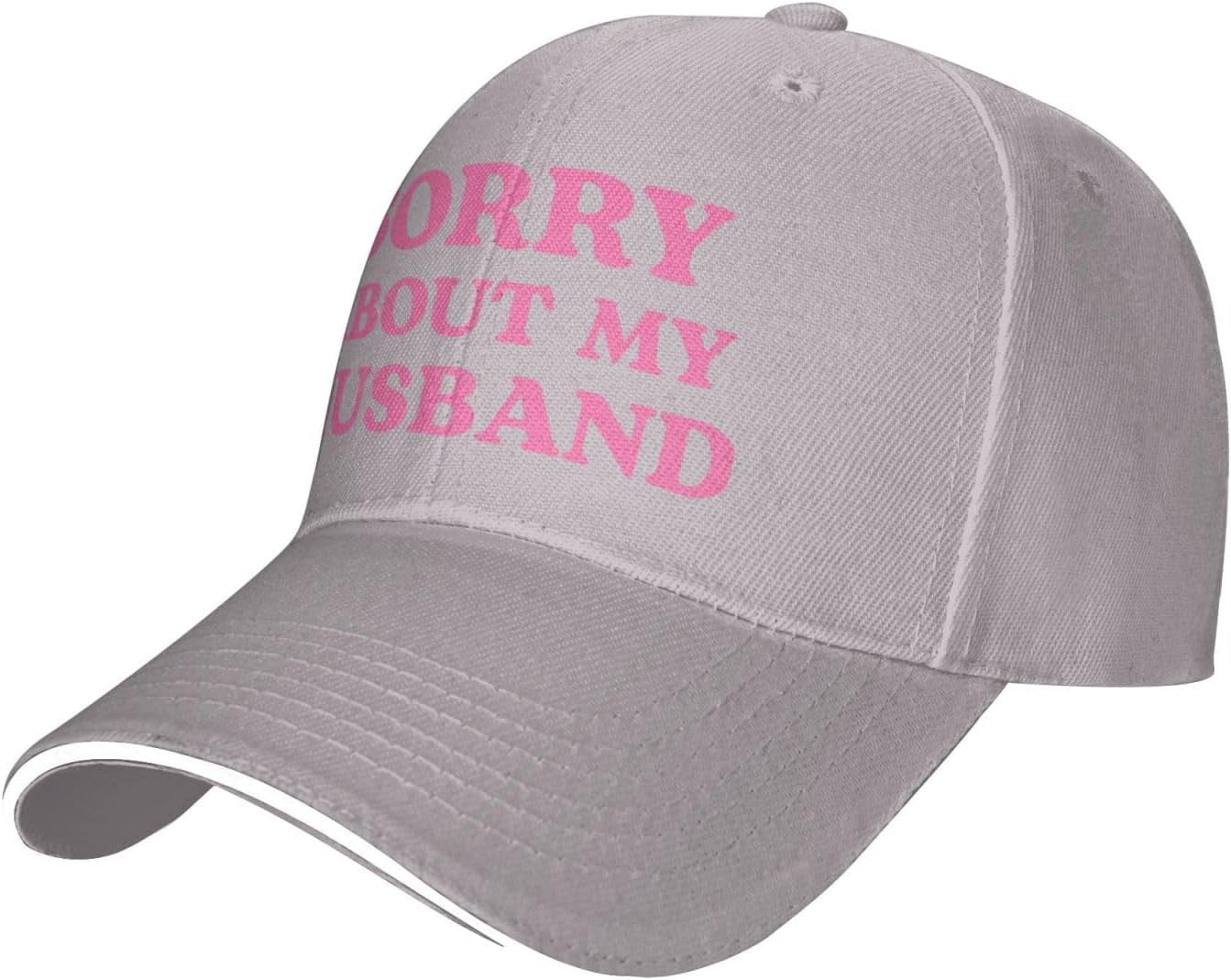 Sorry about My Husband Hat for Men Funny Baseball Cap Funny Birthday ...