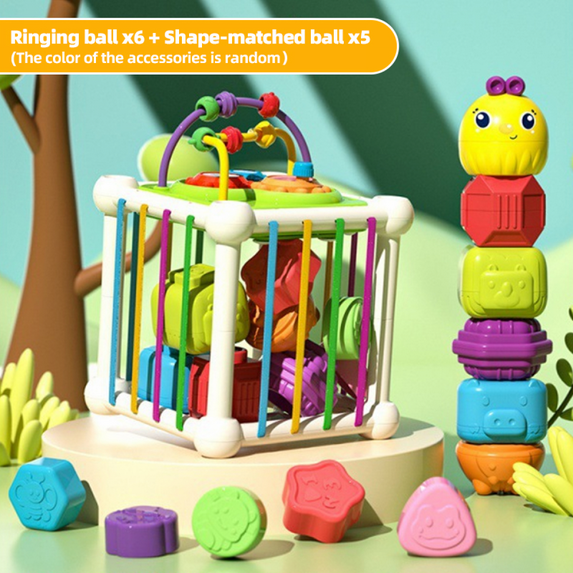 Sorting & Stacking Sensory Toys for Toddlers, Early Educational ...