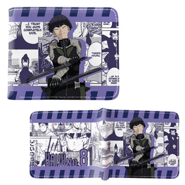 Soshiro Hoshina Style A - Kaiju No. 8 4x5" Bi-Fold Wallet - Walmart.com