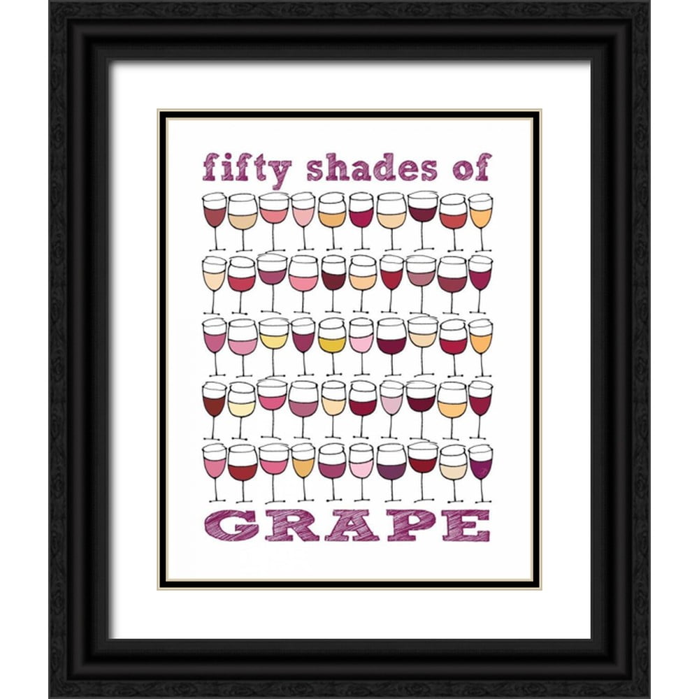 Sosik, Jennifer 12x14 Black Ornate Wood Framed with Double Matting ...