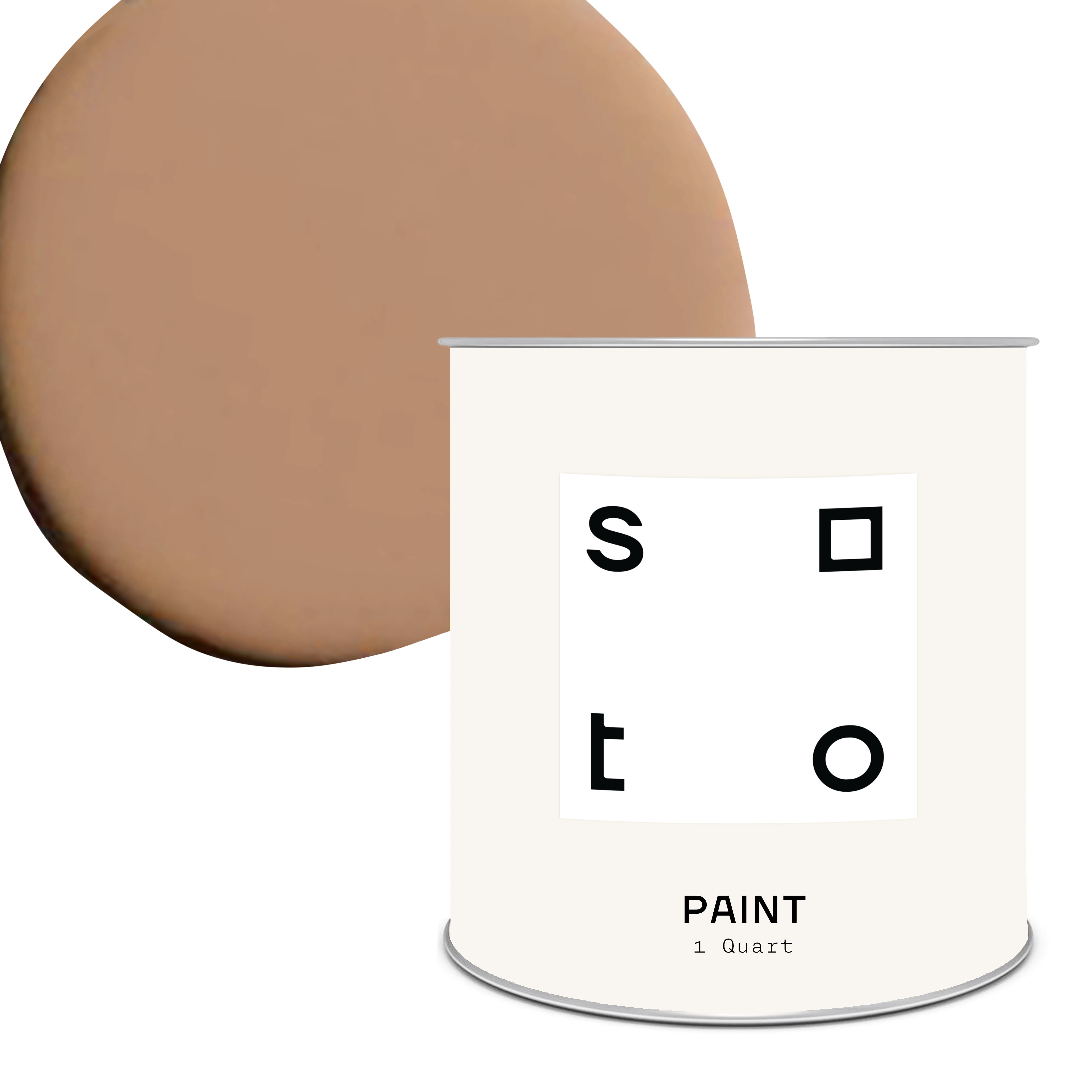 Soto Interior/Exterior House + Furniture Paint, Matte Finish, Quart (No ...
