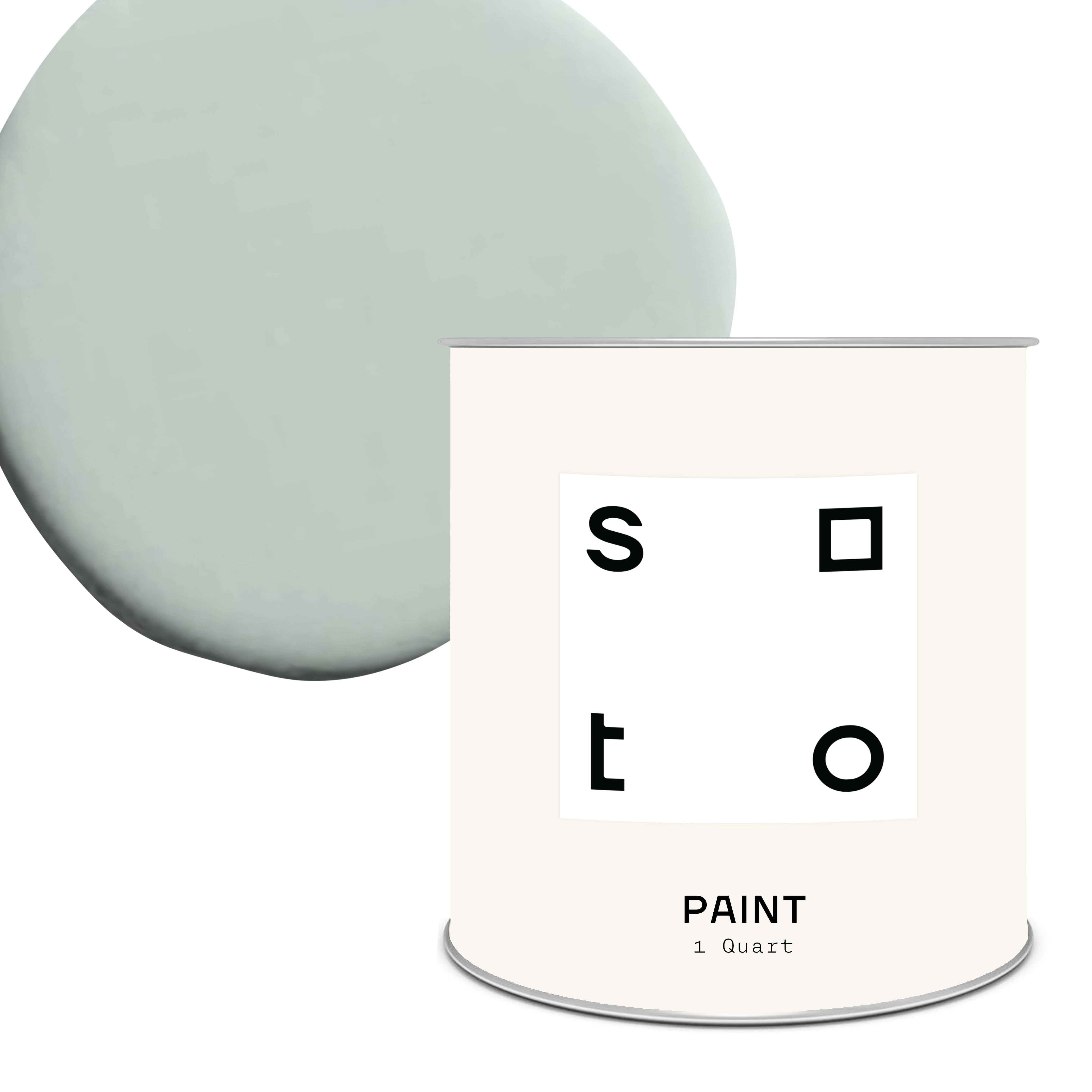 Soto Interior/Exterior House + Furniture Paint, Matte Finish, Quart (No ...