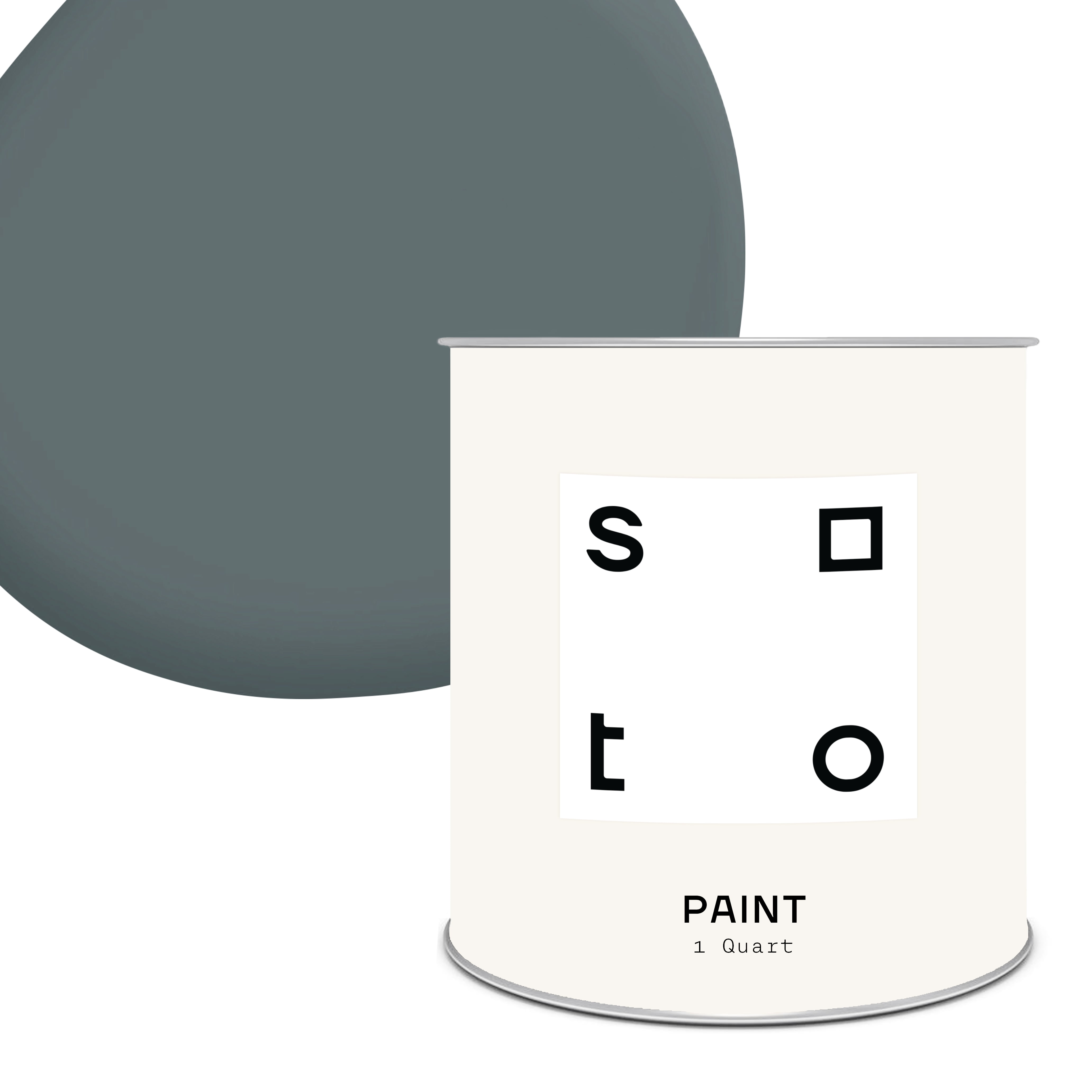 Soto Interior/Exterior House + Furniture Paint, Matte Finish, Quart (No ...