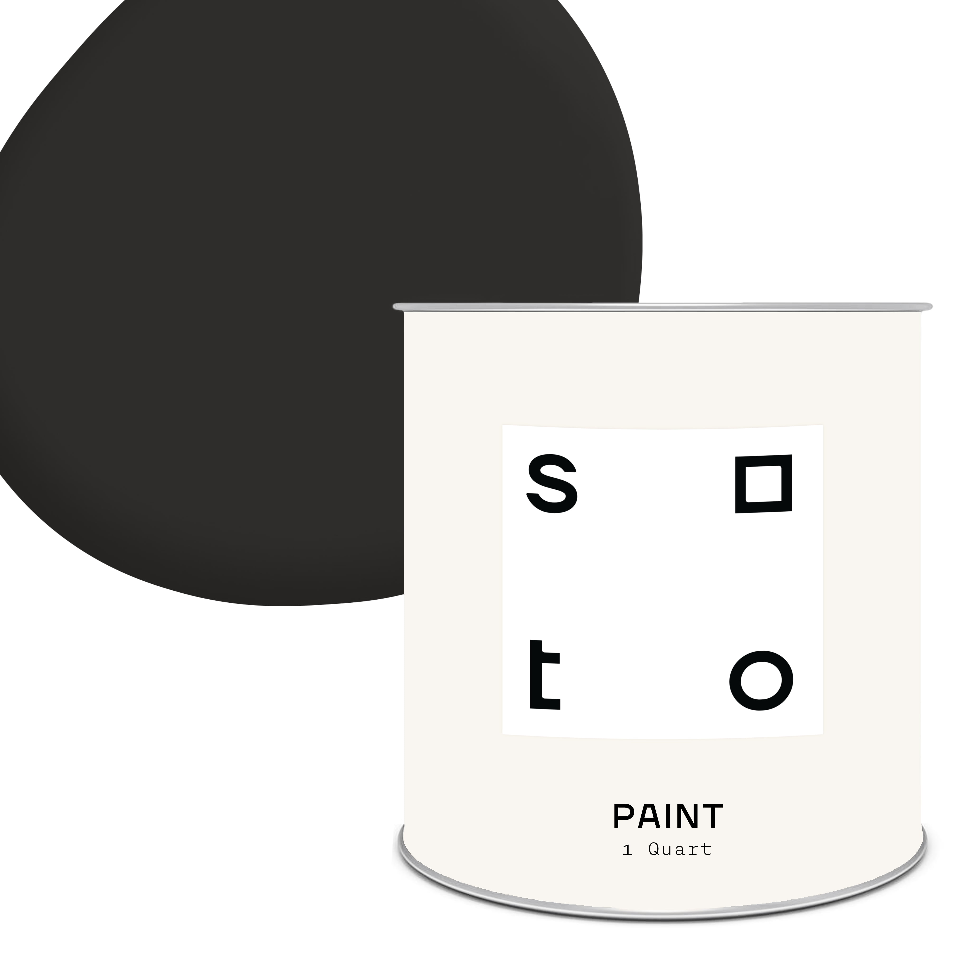 Soto Interior/Exterior House + Furniture Paint, Matte Finish, Quart (No ...