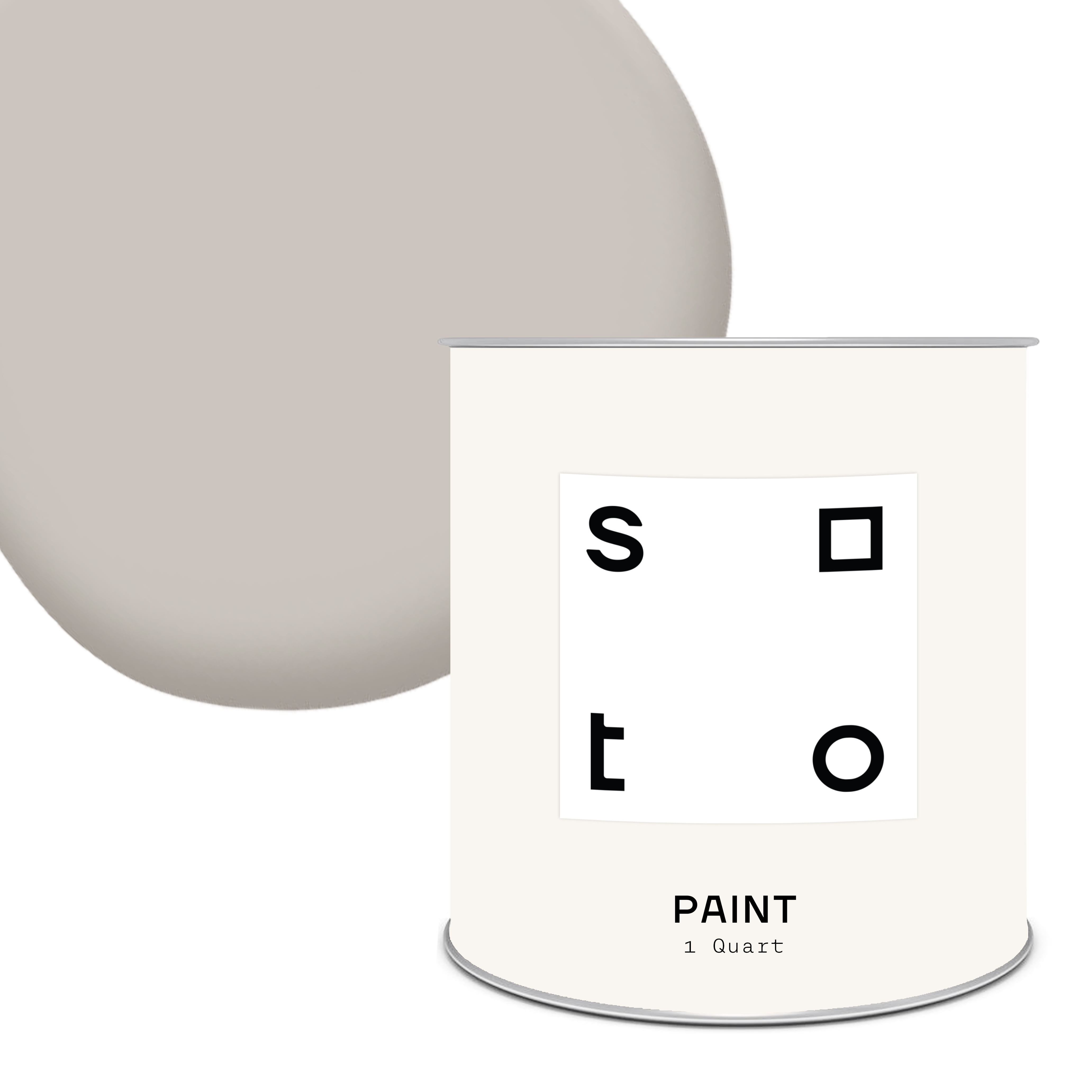 Soto Interior/Exterior House + Furniture Paint, Matte Finish, Quart (No ...