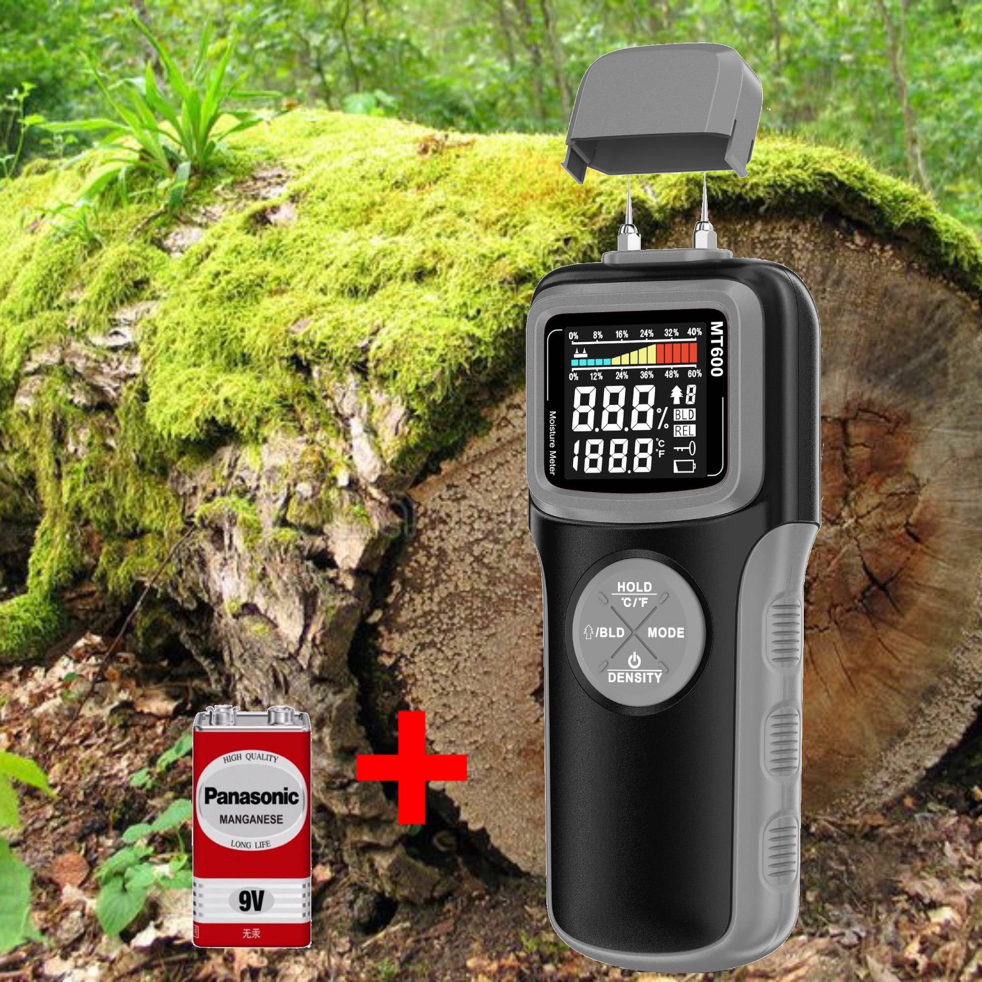 SotoplayWood Moisture Meters, Pin & Pinless 2 in 1 Moisture Detector ...