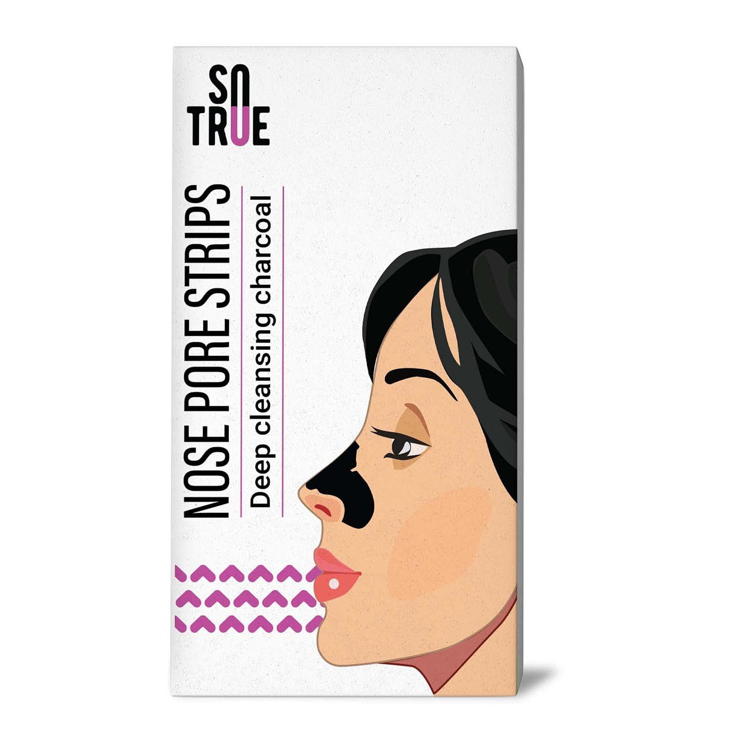Sotrue Charcoal Nose Pore Deep Cleansing Strips For Blackheads And