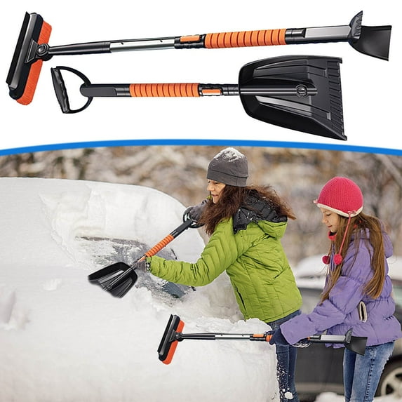 SouMaox Car Snow Scraper, Winter Ice Removal Tool, Durable Multi ...