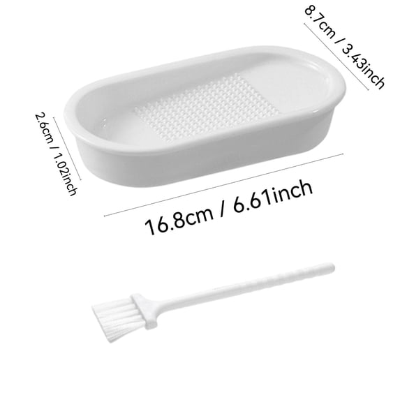 SouMaox Ceramic Garlic Grater, Ginger Grater for Kitchen, Multi ...