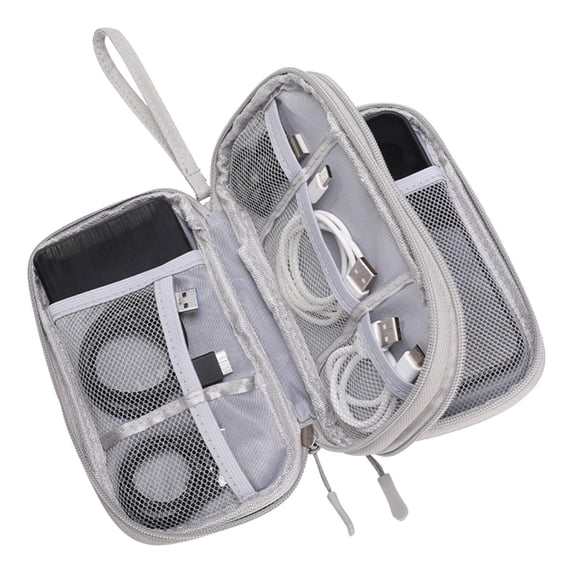 SouMaox Electronic Organizer Travel Case Portable Cord Storage Bag Tech ...