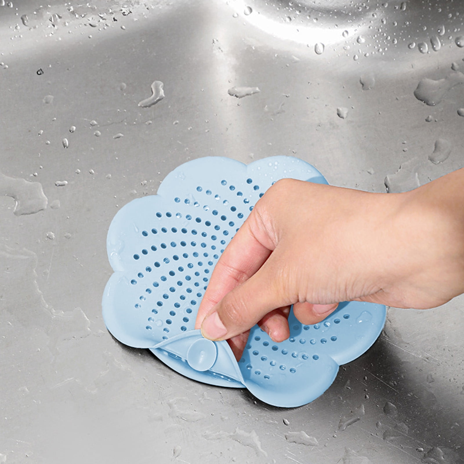 SouMaox Floor Gutter Cover, Flexible Suction Mesh, Sewer Strainer ...