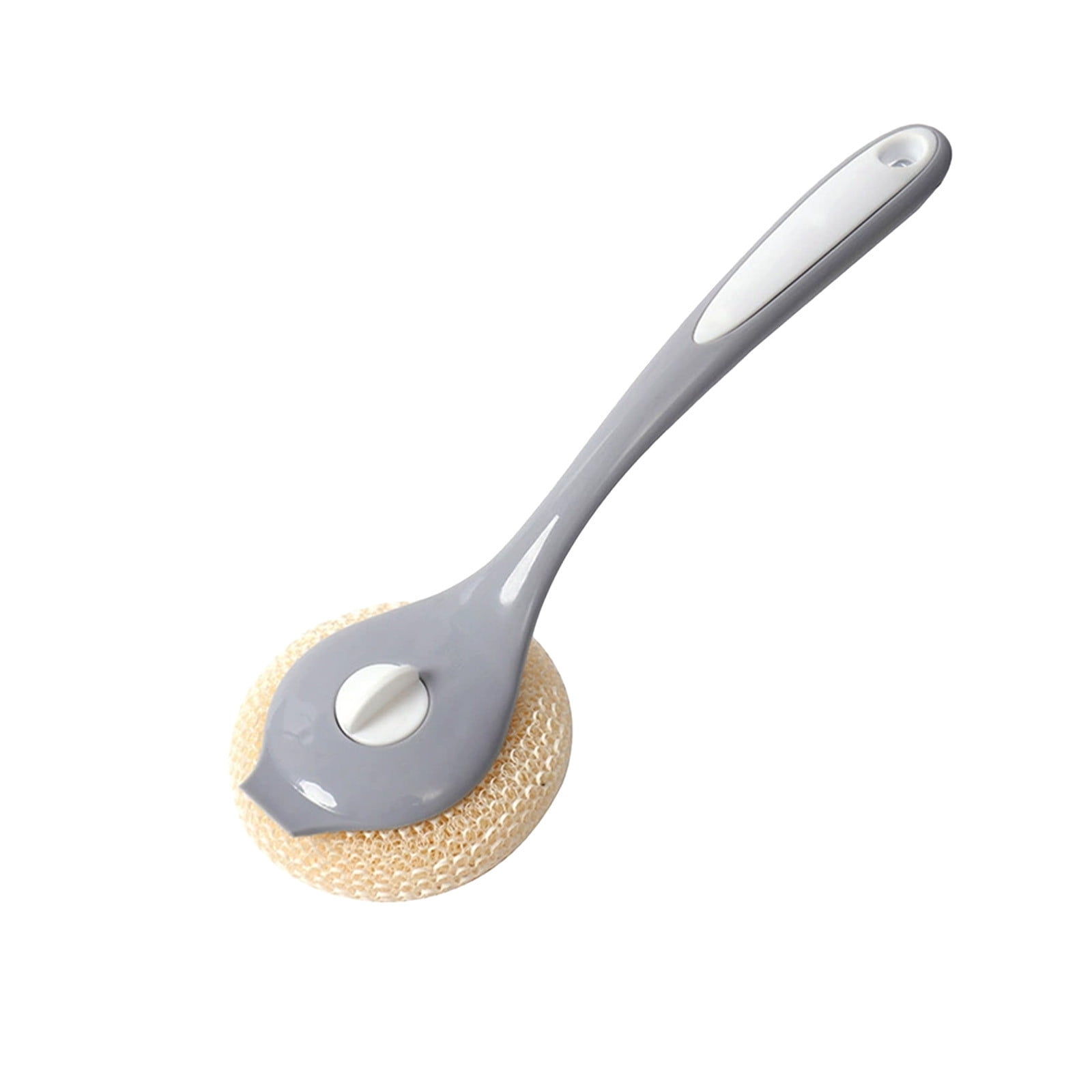 SouMaox Kitchen Dish Scrub Brush Long Handle Pot Pan Scrubber Stove ...