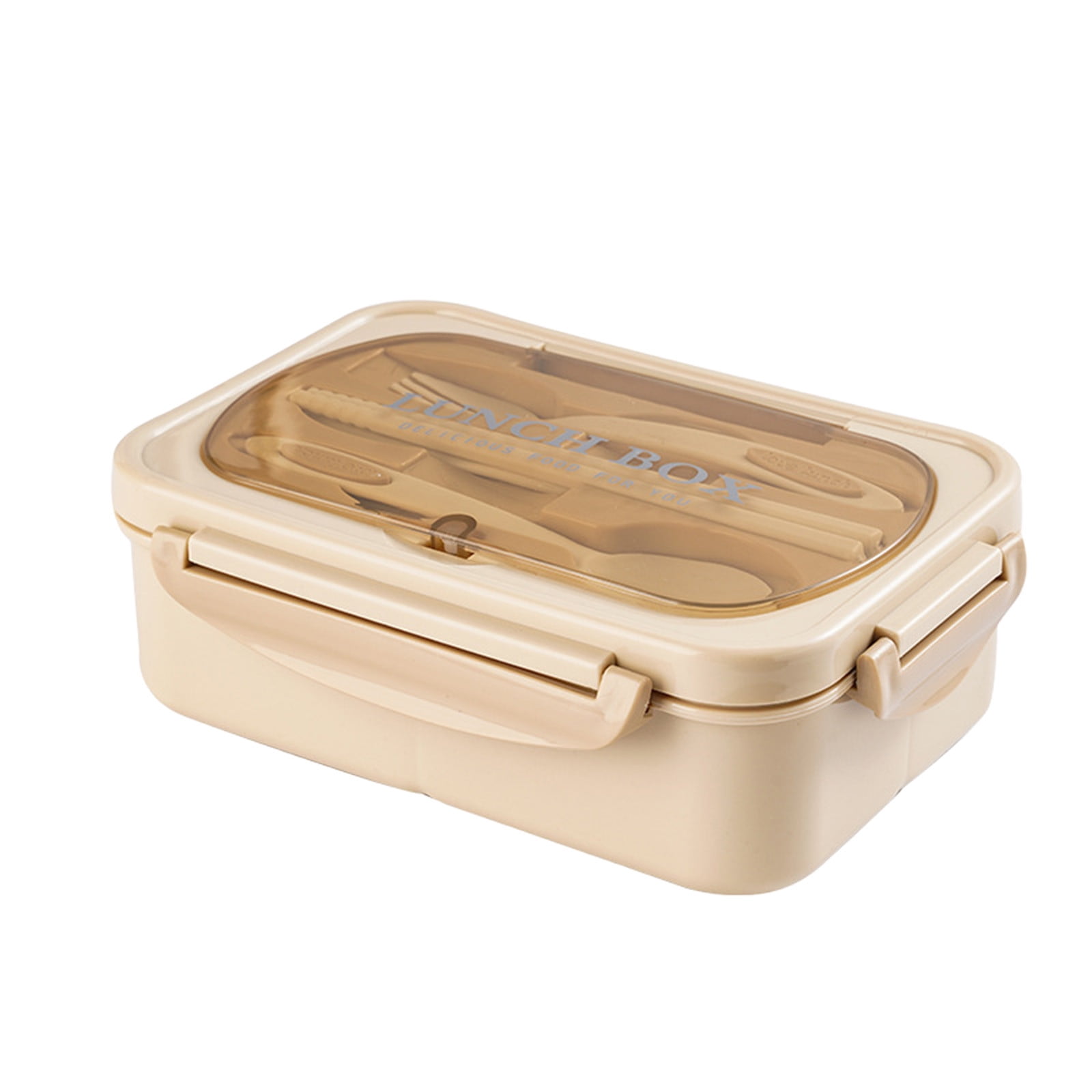 SouMaox Portable Divided Lunch Box, Sealing Leak-Resistant Lid, Flavor ...