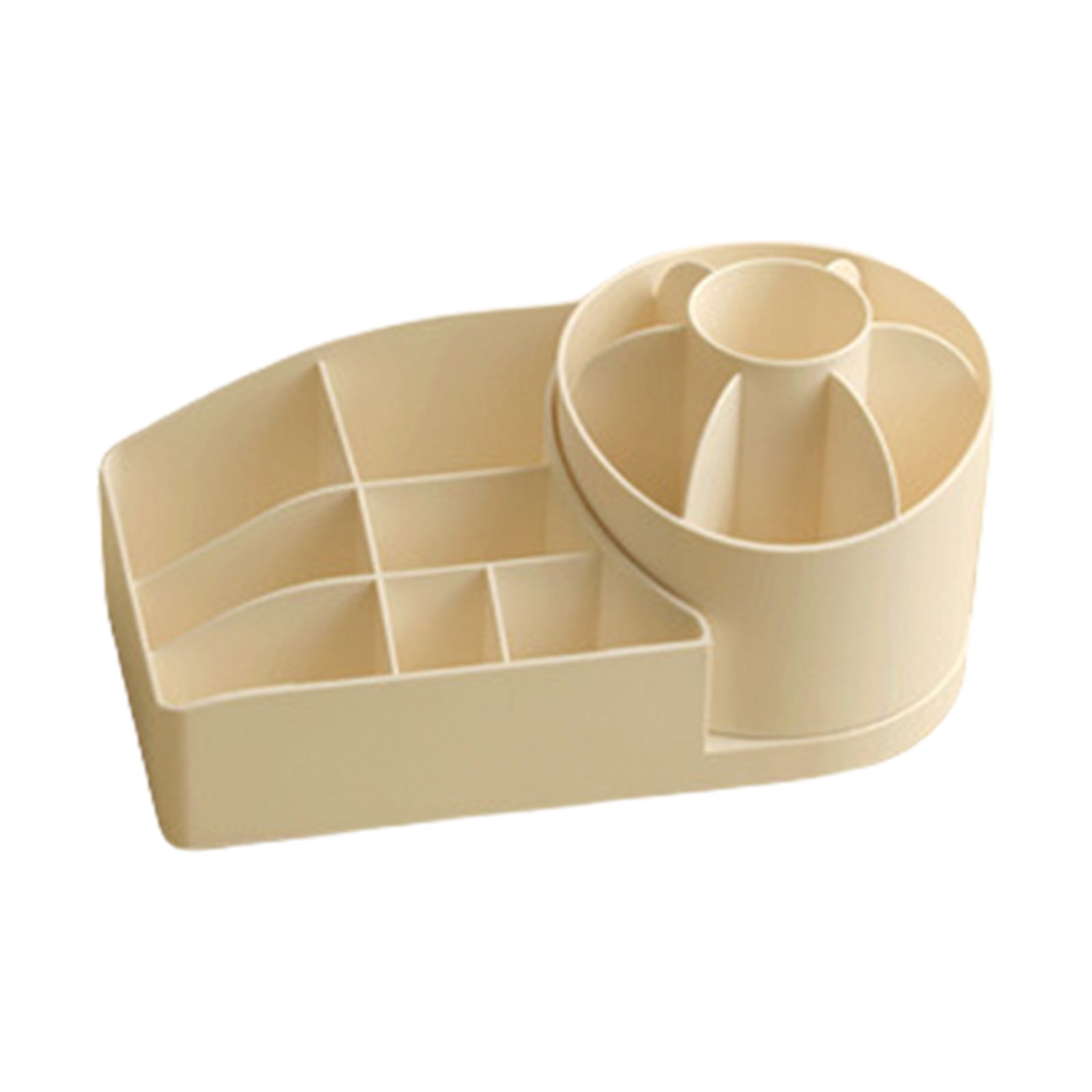 SouMaox Rotating Storage Box Smooth Swivel Base Divided Compartment ...