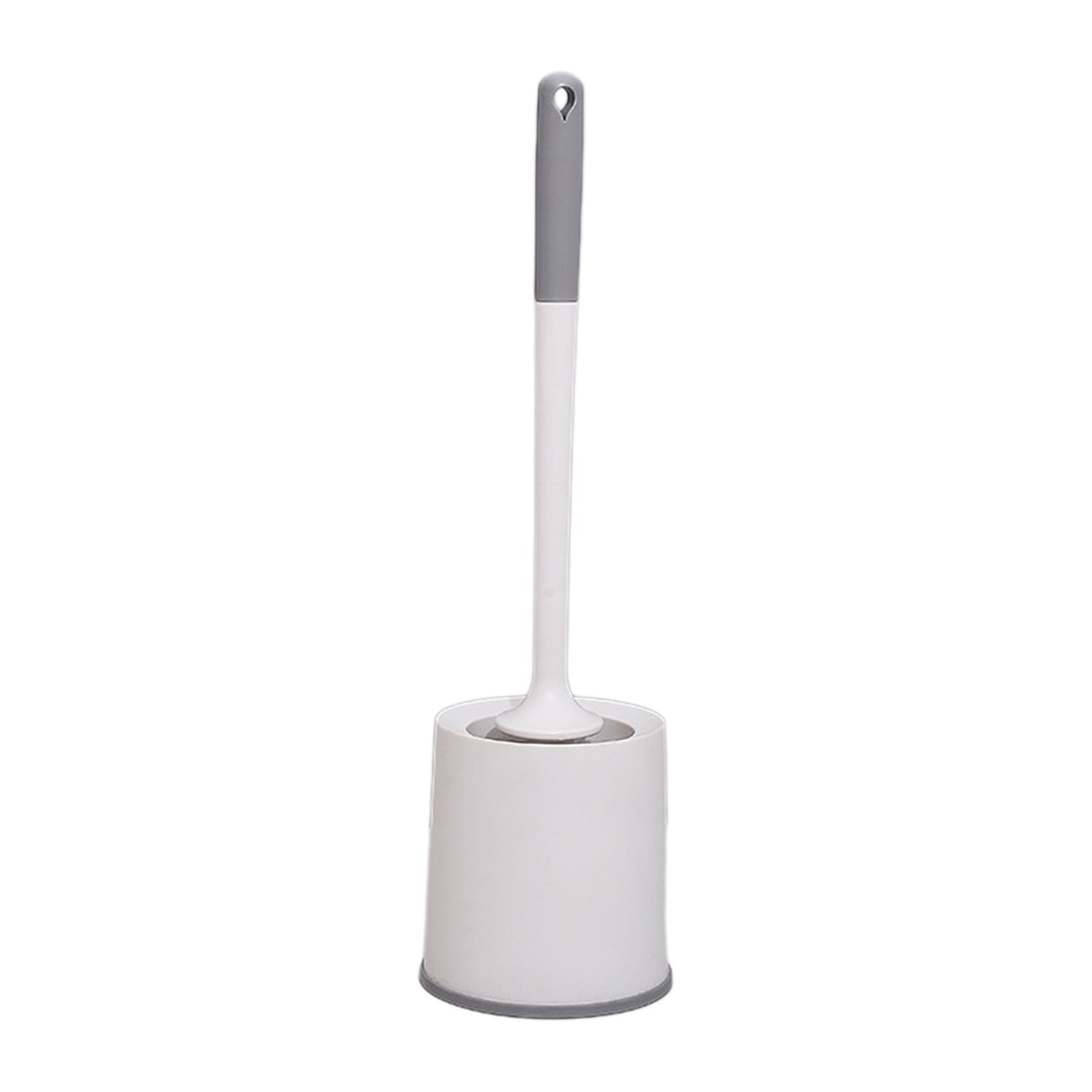 SouMaox Toilet Bowl Brush Holder Set Compact Bathroom Scrubber Long ...