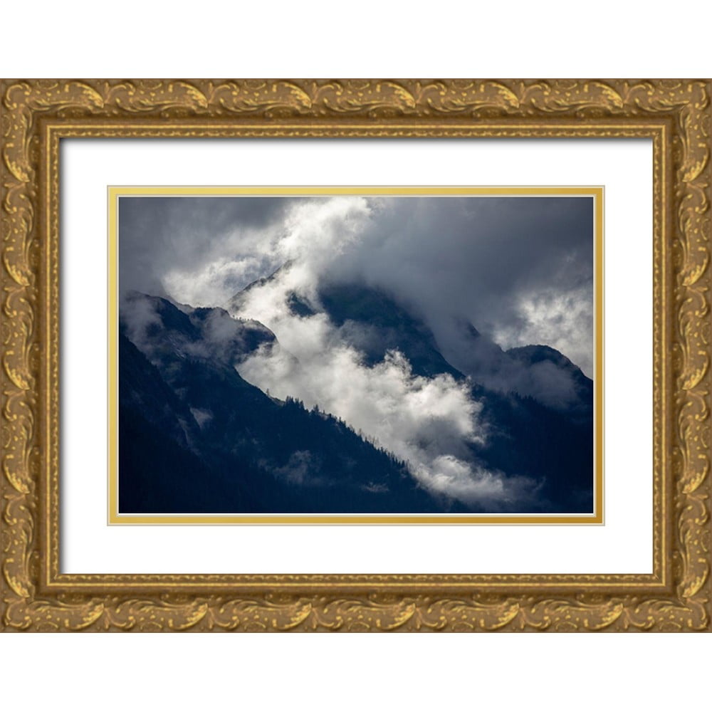 Souders, Paul 24x17 Gold Ornate Wood Framed with Double Matting Museum ...