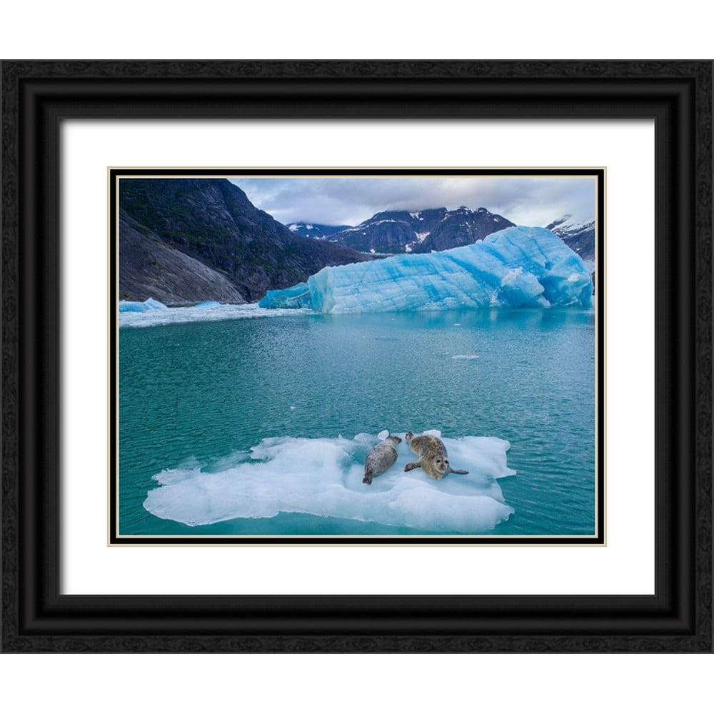 Souders, Paul 24x19 Black Ornate Wood Framed with Double Matting Museum ...