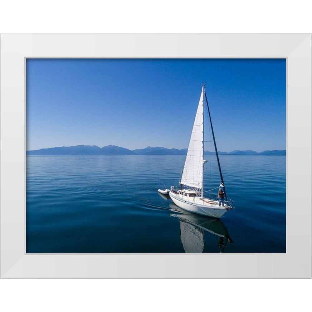 Souders, Paul 32x25 White Modern Wood Framed Museum Art Print Titled ...