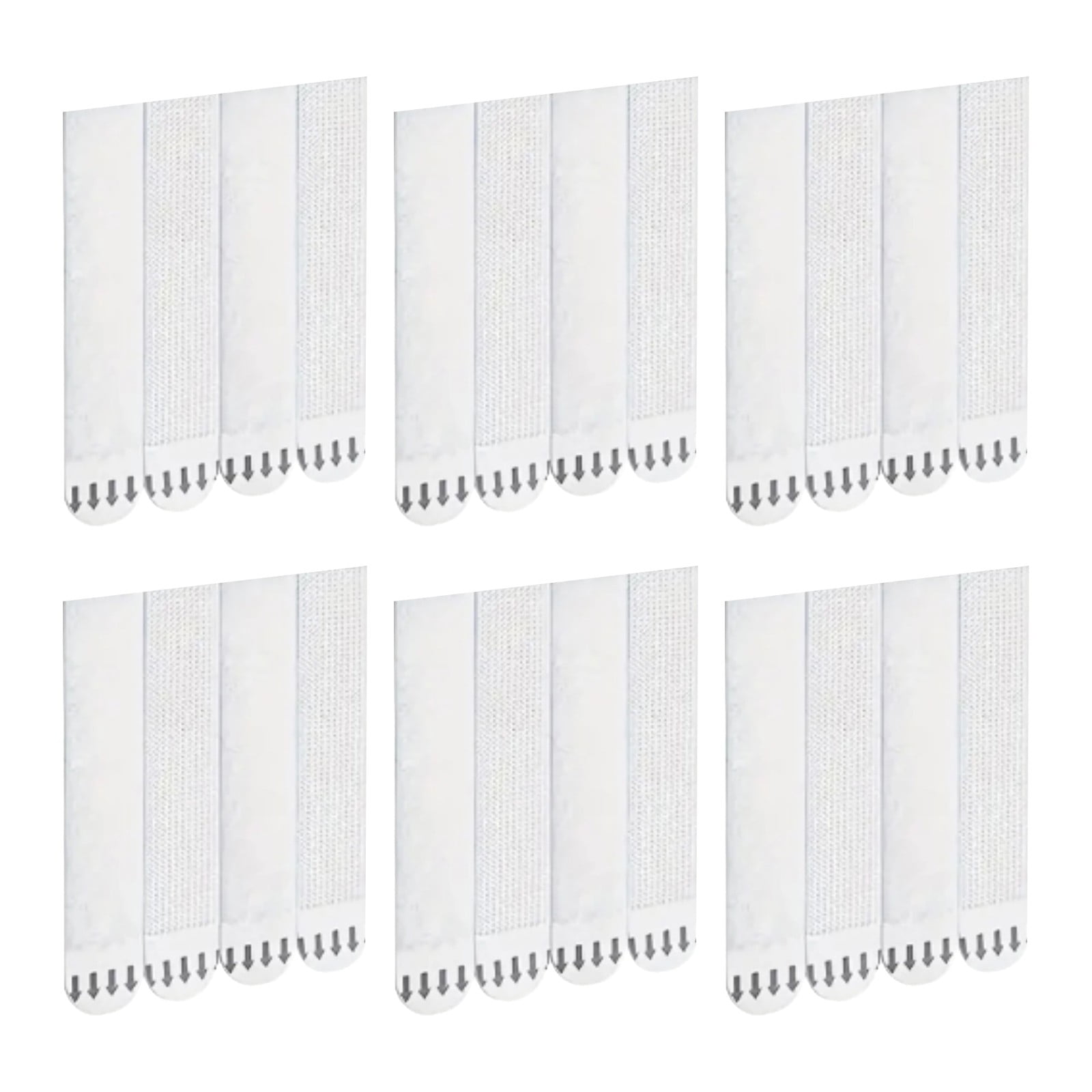 Souew Easy-Pull Velcro 19*92Mm (Hook + Loop) 12 Pairs/Pack, Picture ...